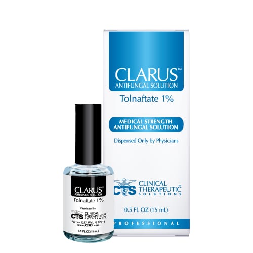 CLARUS™ Antifungal Solution Tolnaftate 1%- box - Podiatry Group of Georgia